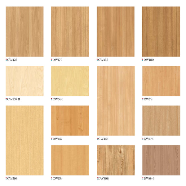 Warm & Light Wood Grain Finishes - Diverse Styles for Flooring & Wall ...